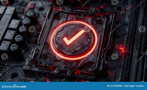 Cybersecurity On Motherboard For Ai Regulation Laws And Safety Authentication Network Stock