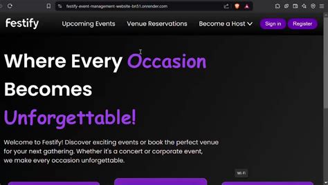 Rajath Kumar On Linkedin Festify A Comprehensive Event Management Platform Im Excited To Share…