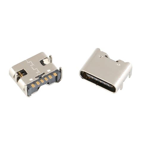 Buy Usb Type C Pin Female Usb Connector Smd Online In India At Hubtronics In