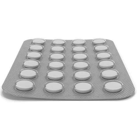 알약 물집 팩 컬렉션 3d 모델 49 3ds C4d Ma Obj Max Free3d