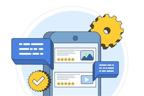 premium vector vector illustration concept of monitoring review