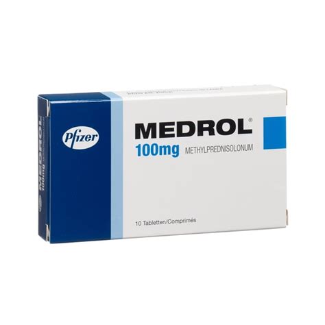Medrol Cpr 100 Mg Blist 10 Pce Commander En Ligne