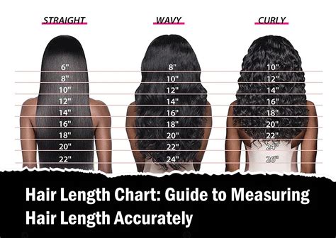 Hair Length Chart Guide To Measuring Hair Length Accurately