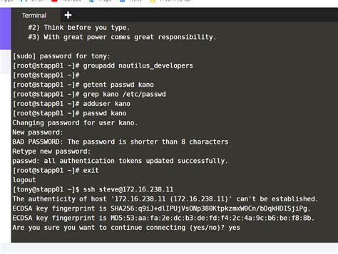 add group and user kodekloud devops learning community