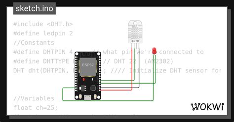 DHT ESP Wokwi ESP STM Arduino Simulator