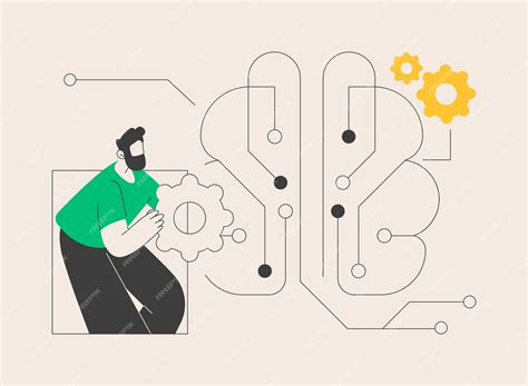 Premium Vector Artificial Intelligence Abstract Concept Vector