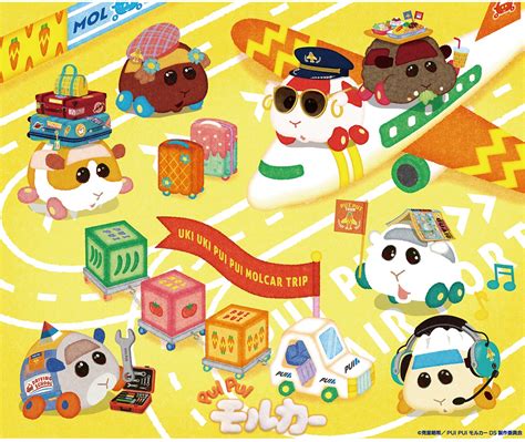 成田アニメデッキ、ダ・ヴィンチストアにて、『pui Pui モルカー Uki Uki Trip ポップアップストア』が3月10日 金 より開催