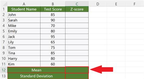 How To Calculate Z Values In Microsoft Excel Spreadcheaters