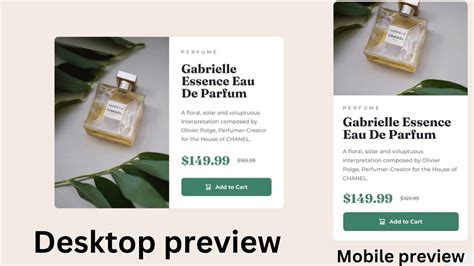 Product Preview Card Component Frontend Mentor Challenge Youtube