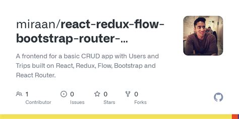 Github Miraanreact Redux Flow Bootstrap Router Frontend A Frontend