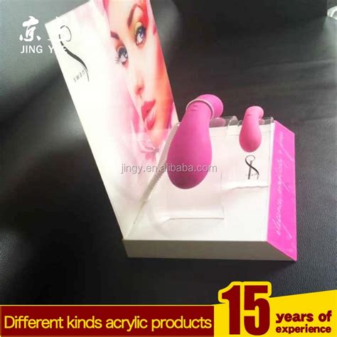 Factory Custom Countertop Pmma Plexiglass Sex Toy Adult Toy Display Rack Counter Holder Acrylic
