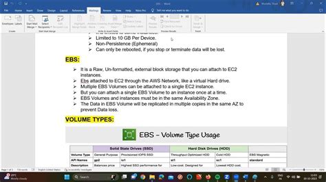 40th Session Devops Aws Ebs Volume Youtube