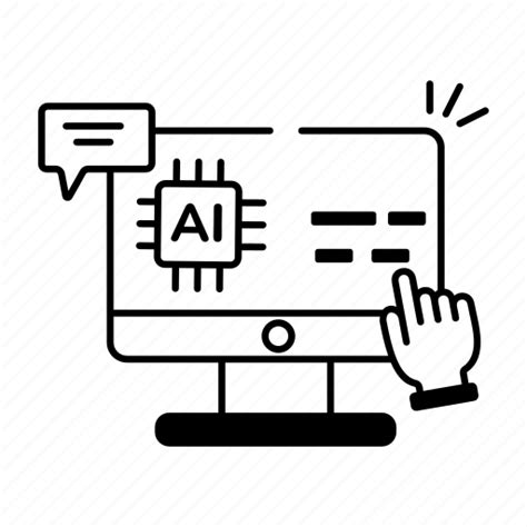 Technology Vector Ai Technology Machine Learning Ai Devices Deep Learning Icon Download On