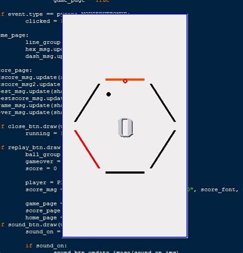 Hex Dash Game Using Pygame In Python With Source Code Sourcecodester