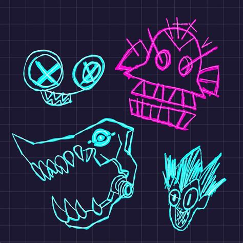 Jinx Graffiti Arcane Png Svg Clipart League Of Legends Hand Drawn Digital Stickers Etsy Canada
