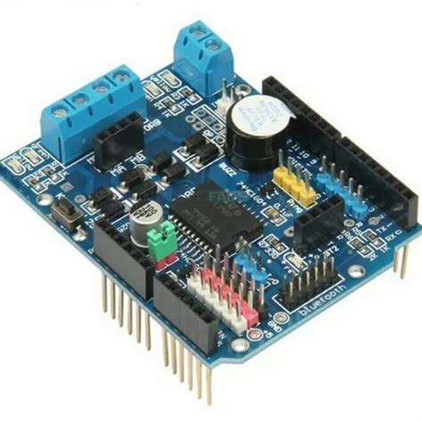 Jual Modul Driver Motor L298 L298p Multifunction Motor Driver Arduino Shield Shopee Indonesia
