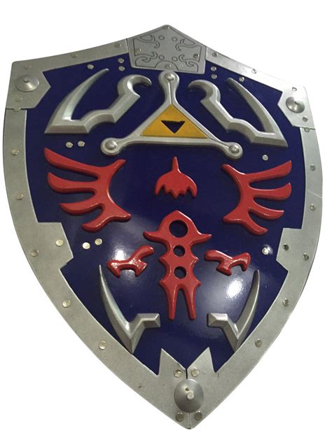 Hylian Shield Of Link Legend Of Zelda Metal Full Size Adult Links Hylian Shield