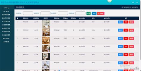 java毕设项目个性化推荐的扬州农业文化旅游管理平台（java vue mybatis maven mysql） 基于java农业文化旅游平台