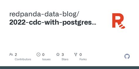 Github Redpanda Data Blog2022 Cdc With Postgres And Debezium