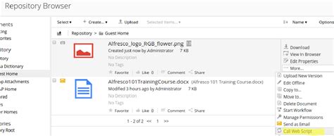Alfresco Docs Document Library Tutorials