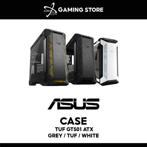Asus Tuf Gaming Atx Casing Gt Grey Tuf White Shopee Malaysia