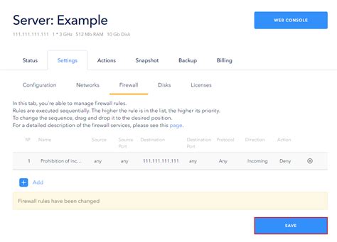 How To Configure A Server Firewall Via Control Panel No Extra Cost