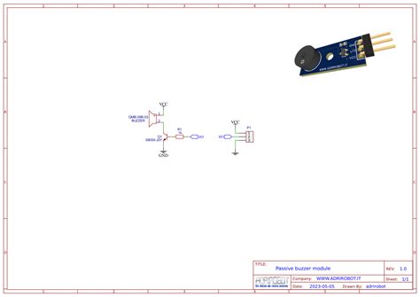 Passive Buzzer Module Oshwlab