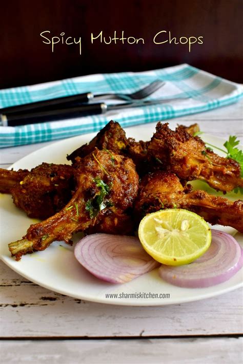 Spicy Mutton Chops Recipe Dindigul Style Recipe In 2024 Mutton