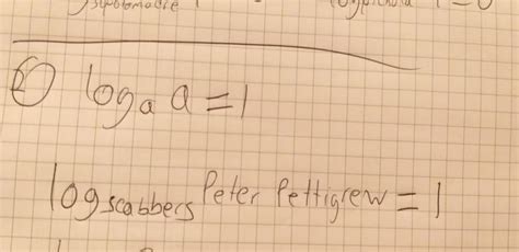 Logarithmic Property R Funny