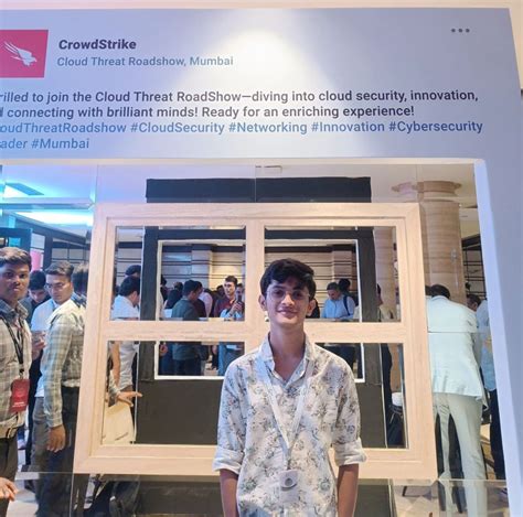 Sahil Bhatt On Linkedin Cloudsecurity Networking Innovation Cybersecurity Mumbai Leaders…