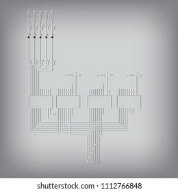 Schematic Diagram Vector Stock Vector Royalty Free 1112766848 Shutterstock