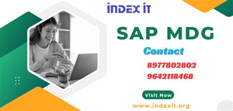 SAP MDG Training In Hyderabad SAP MDG Online Training