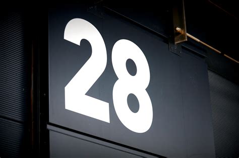 Xxviii Number