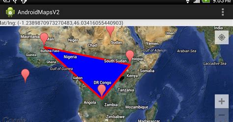 Android Er Google Maps Android API V Example Draw Polygon On GoogleMap
