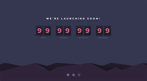 Frontend Mentor Responsive Launch Countdown Timer Build With Html