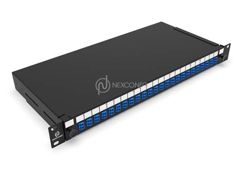 1u 24 Ports Sc Sx Lc Dx Sliding Patch Panel Spp24s