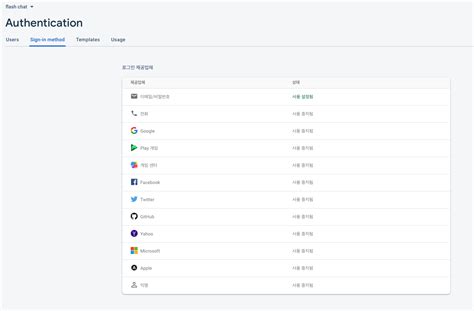 Flutter Firebase 회원가입 및 로그인 하기