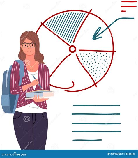 Businesswoman Analyzing Graph Analyst Makes Presentation At Meeting