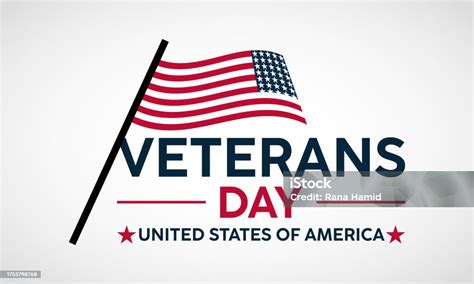 미국 국기와 함께 재향 군인의 날 공물 경례하는 군인 봉사에 대한 감사 배경 배너 카드 포스터 디자인을 위한 벡터 템플릿입니다 11에 대한 스톡 벡터 아트 및 기타 이미지