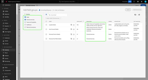 Create And Edit Schemas In The Ui Adobe Experience Platform