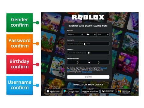 Roblox Buttons Labelled Diagram