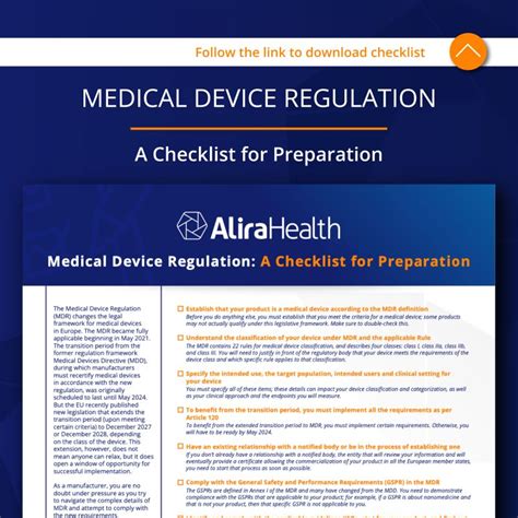 Regulatory Medtech Medicaldevices Alira Health