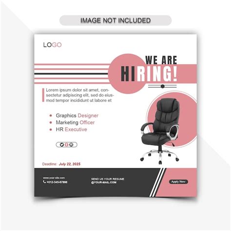 Professional Job Post Template Images Free Download On Freepik