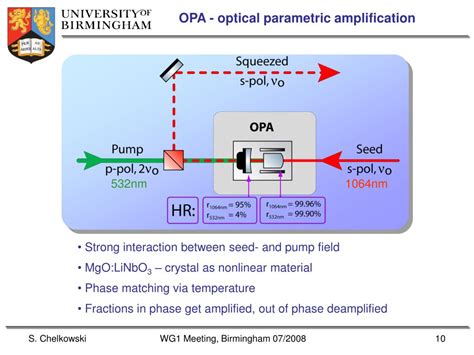 Ppt Squeezed Light For Future Gravitational Wave Detectors Powerpoint Presentation Id3374773