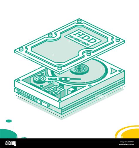 hard disk stock vector images alamy