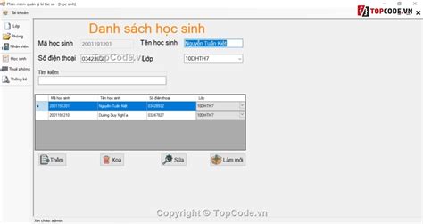 Full Code Winform C Sql Server Quản Lý Kí Túc Xá Mô Hình 3 Lớp