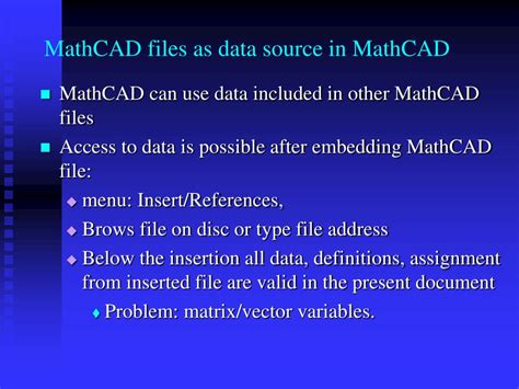 Ppt Mathcad Powerpoint Presentation Free Download Id2935965