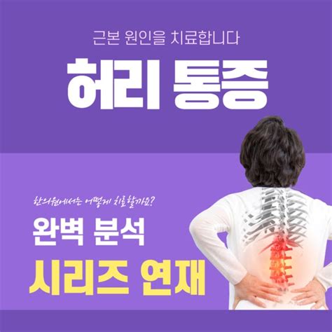 허리통증 시리즈 1허리 통증의 주요 원인과 유형 🏋️‍♂️💢 네이버 블로그
