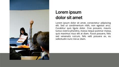 미니멀 사진 텍스트 조합 Ppt 레이아웃 무료