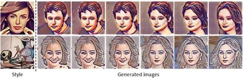 Artistic Images Obtained By Linearly Interpolating Between Random Vectors Z Download